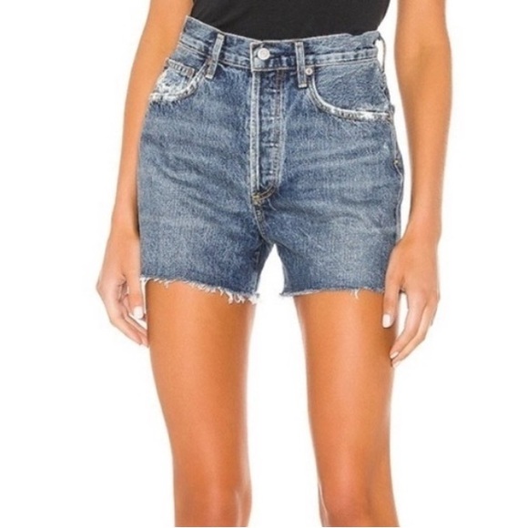 Agolde | Shorts | Agolde 26 Dee High Rise Shorts Denim 29 Cut Off 100 ...